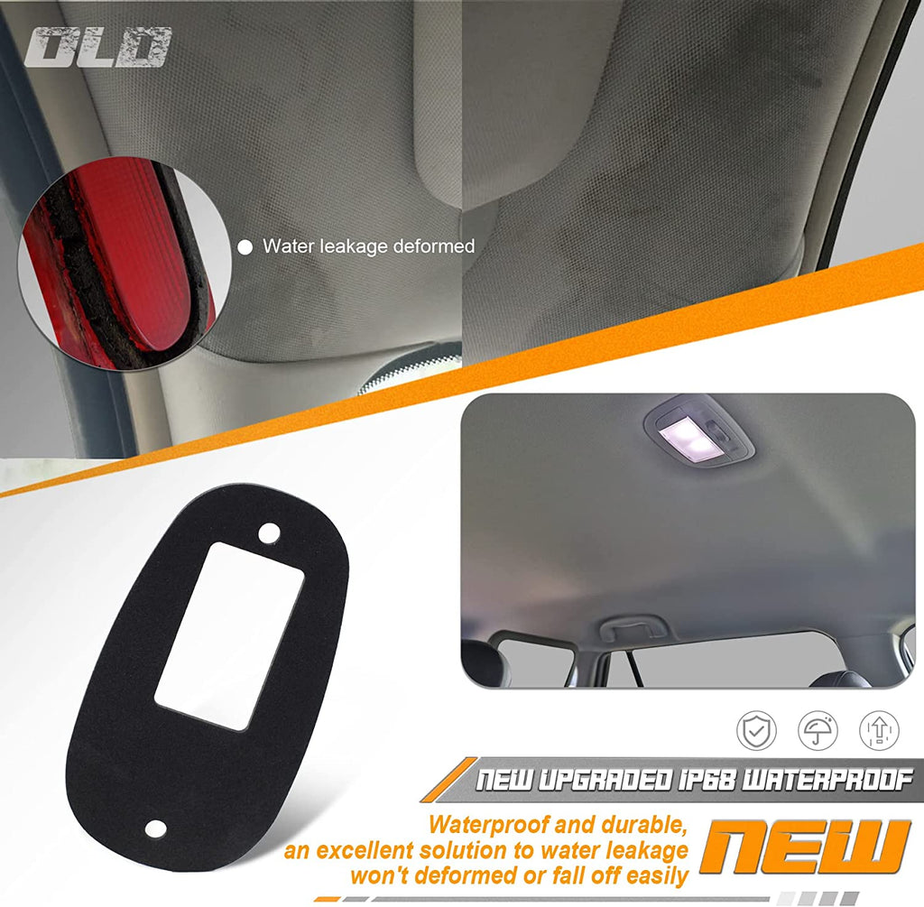 HERCOO Roof Cab Marker Light Gasket Clearance Running Lights Lamp Seal